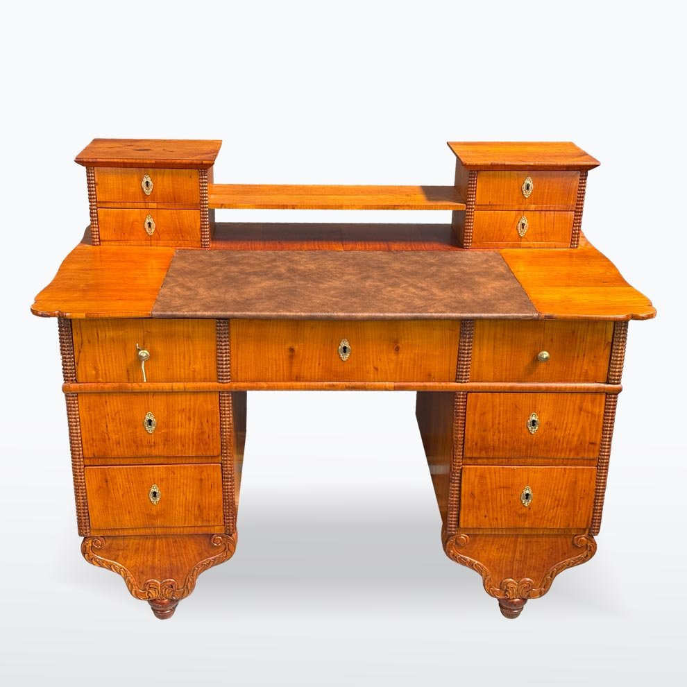 Antique Biedermeier Writing Desk, 1840s for sale at Pamono
