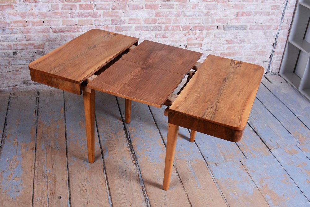 Extendable Art Deco Dining Table by Jindřich Halabala for Up Závody ...