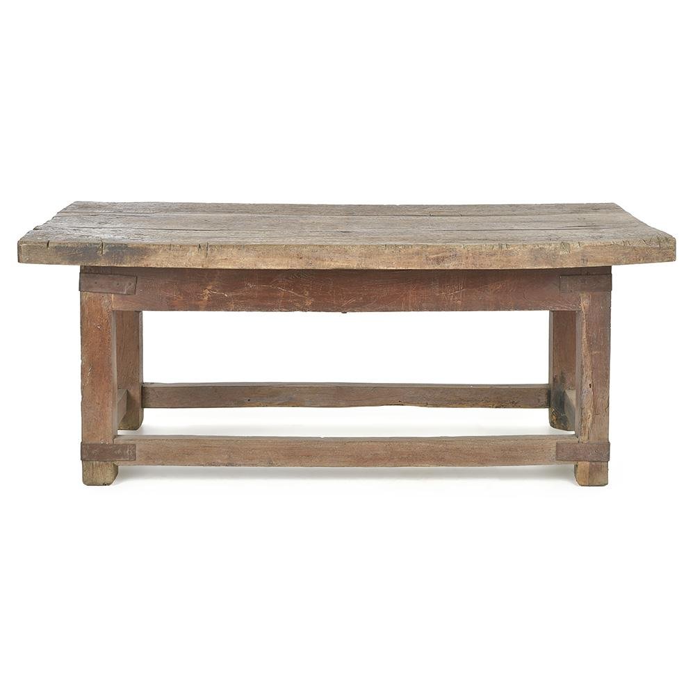 Antique Solid Wood Table for sale at Pamono