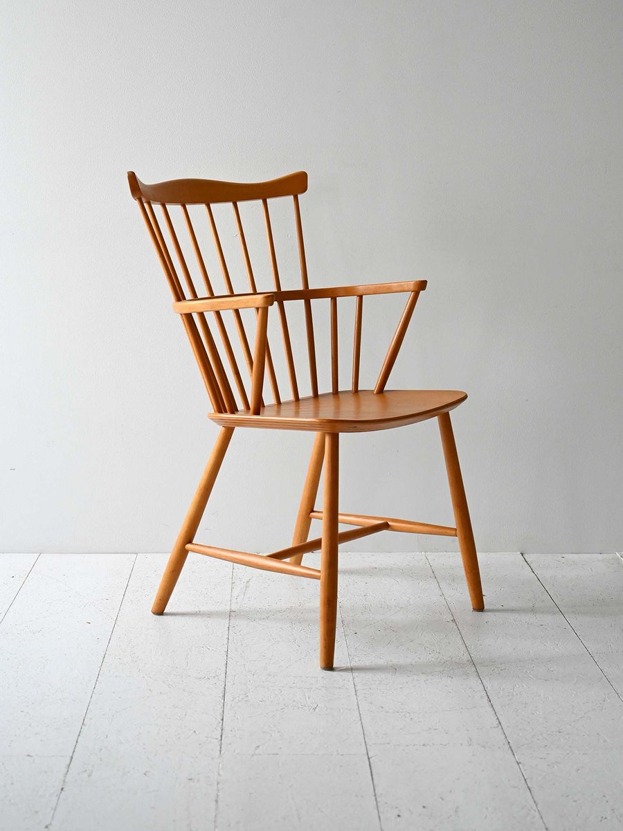 Sedia J52B Chair by Jørgen Mogensen for FDB, 1950s for sale at Pamono
