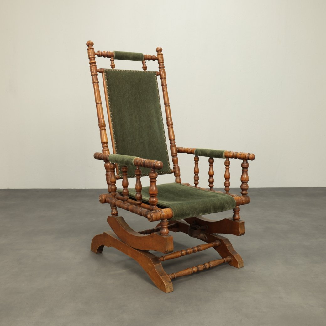Victorian Rocking Chair, 1920s for sale at Pamono