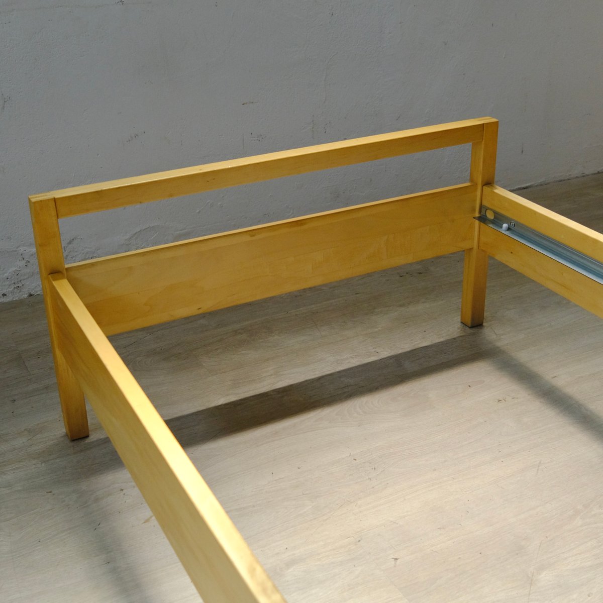 Vintage Single Bed with Nightstand Ottenby from Ikea, 1980s, Set of 2 ...