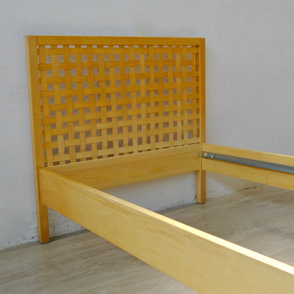 Vintage Single Bed with Nightstand Ottenby from Ikea, 1980s, Set of 2 ...