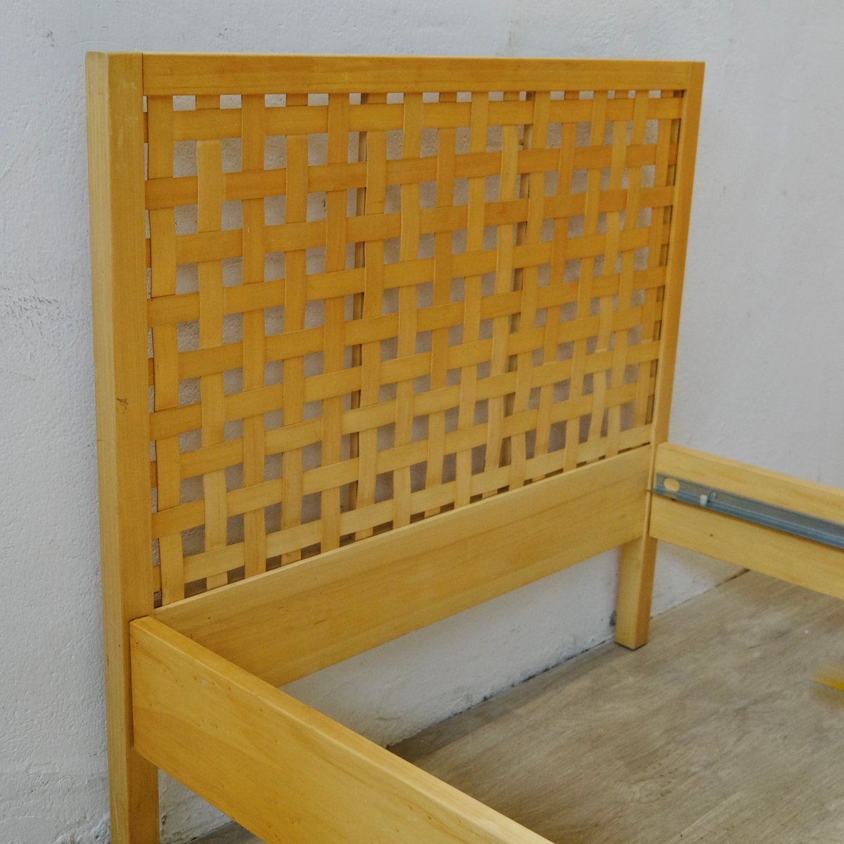 Vintage Single Bed with Nightstand Ottenby from Ikea, 1980s, Set of 2 ...