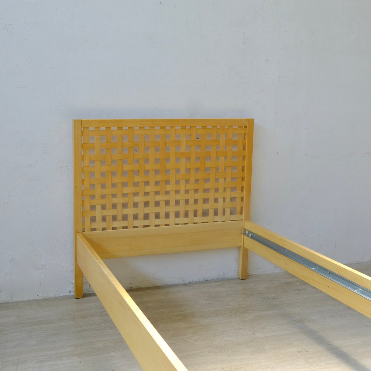 Vintage Single Bed with Nightstand Ottenby from Ikea, 1980s, Set of 2 ...