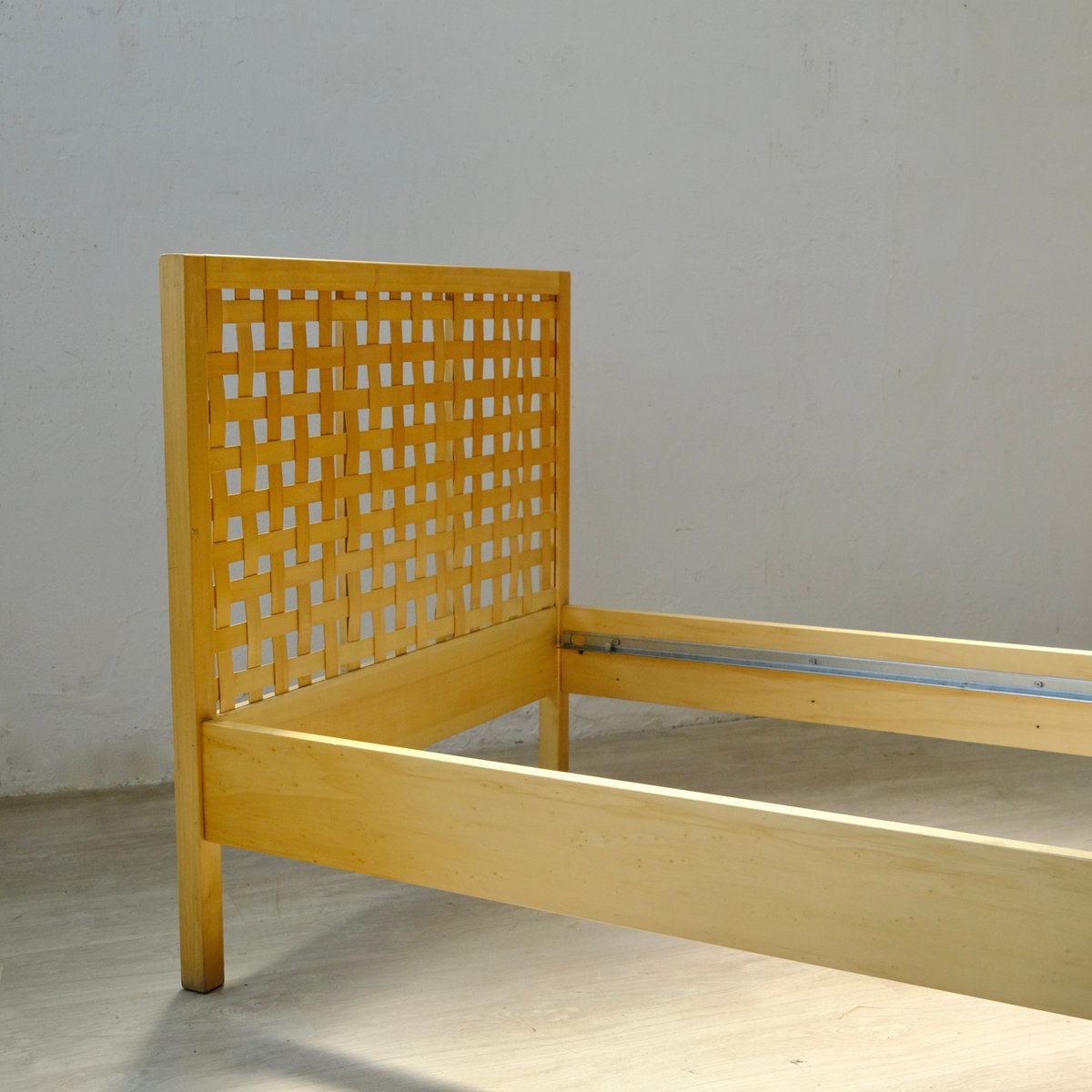 Vintage Single Bed with Nightstand Ottenby from Ikea, 1980s, Set of 2 ...