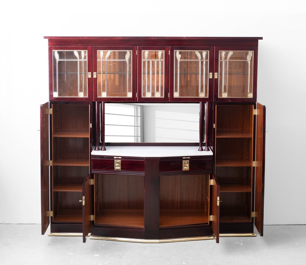 Original Art Nouveau Dining Room Buffet by Richard Ludwig, Vienna, 1906 ...