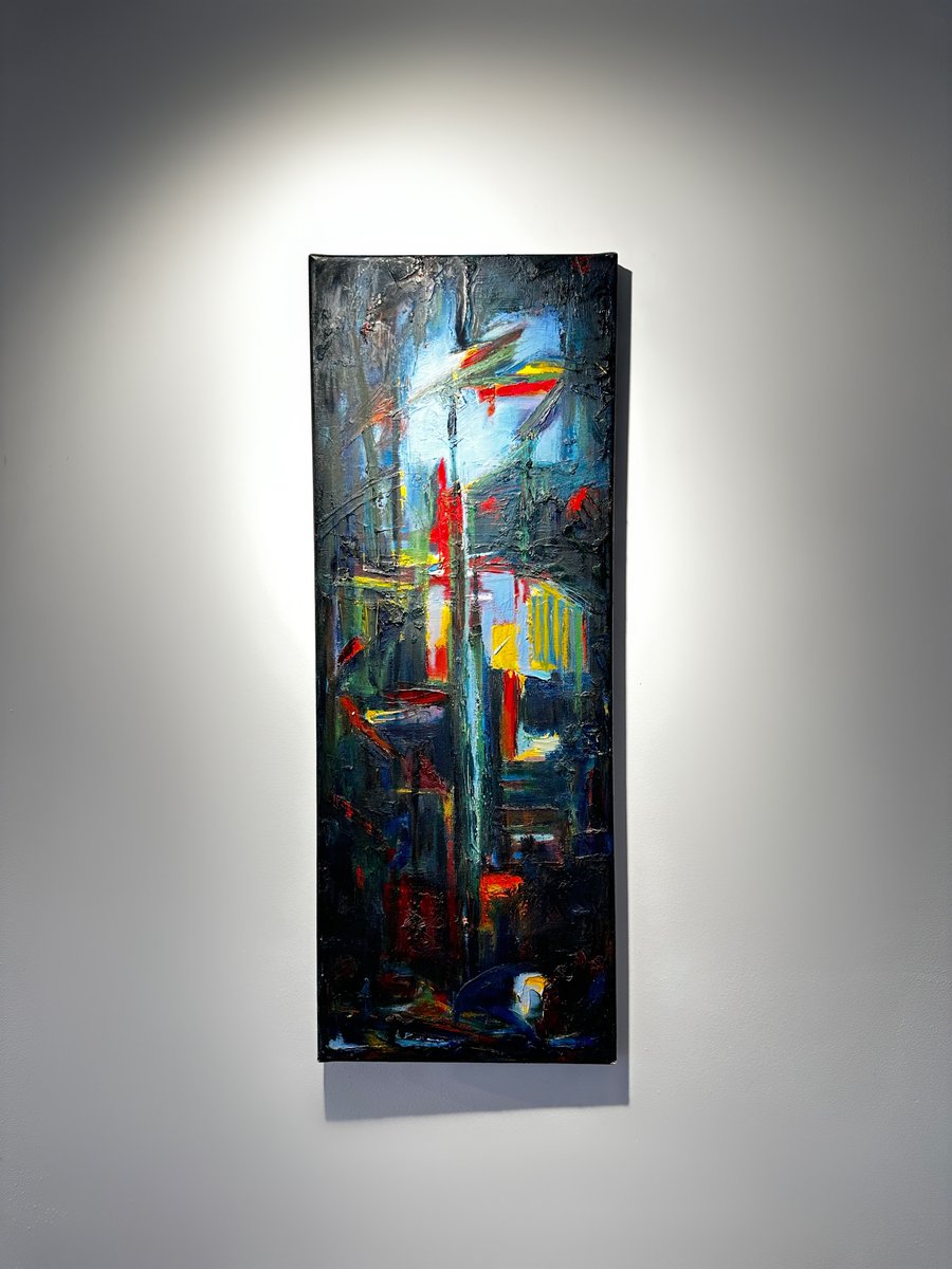 Judith Ward, Impasto Composition, 1970, Oil on Canvas, Framed for sale ...