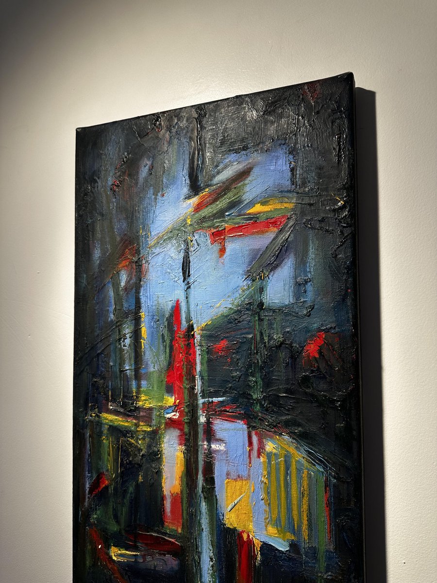 Judith Ward, Impasto Composition, 1970, Oil on Canvas, Framed for sale ...