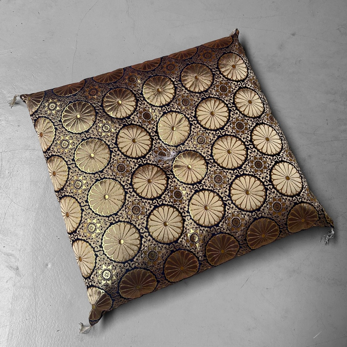 Vintage Japanese Zabuton Buddhist Meditation Cushion, 1980s for sale at ...