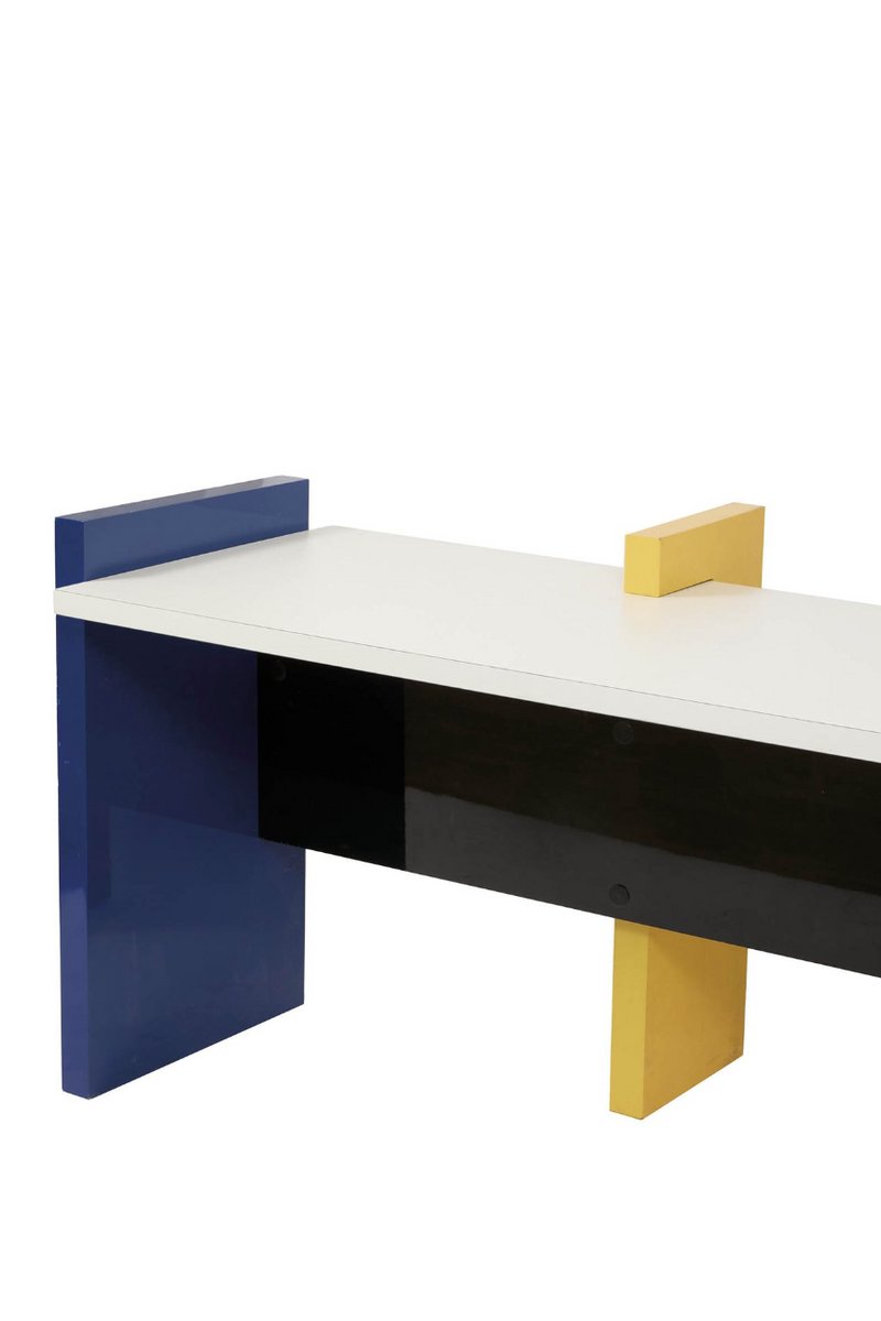 Homage to Mondrian Desk by Danilo Silvestrin for Rosenthal, 1986 for ...