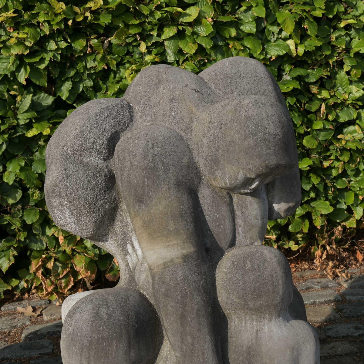 Blue Stone Statue by Jan Keustermans, 2000s for sale at Pamono