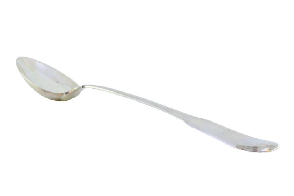 Silver Rice and Serving Spoon with Handle for sale at Pamono
