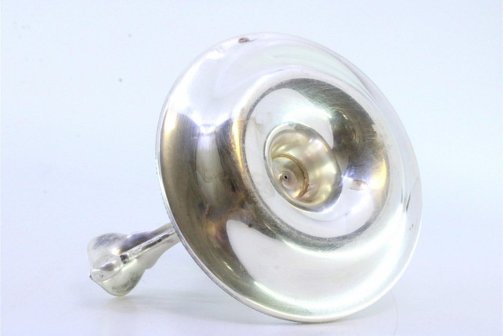 Silver Paddle with Pearly Borders Edge and Openwork Handle for sale at ...