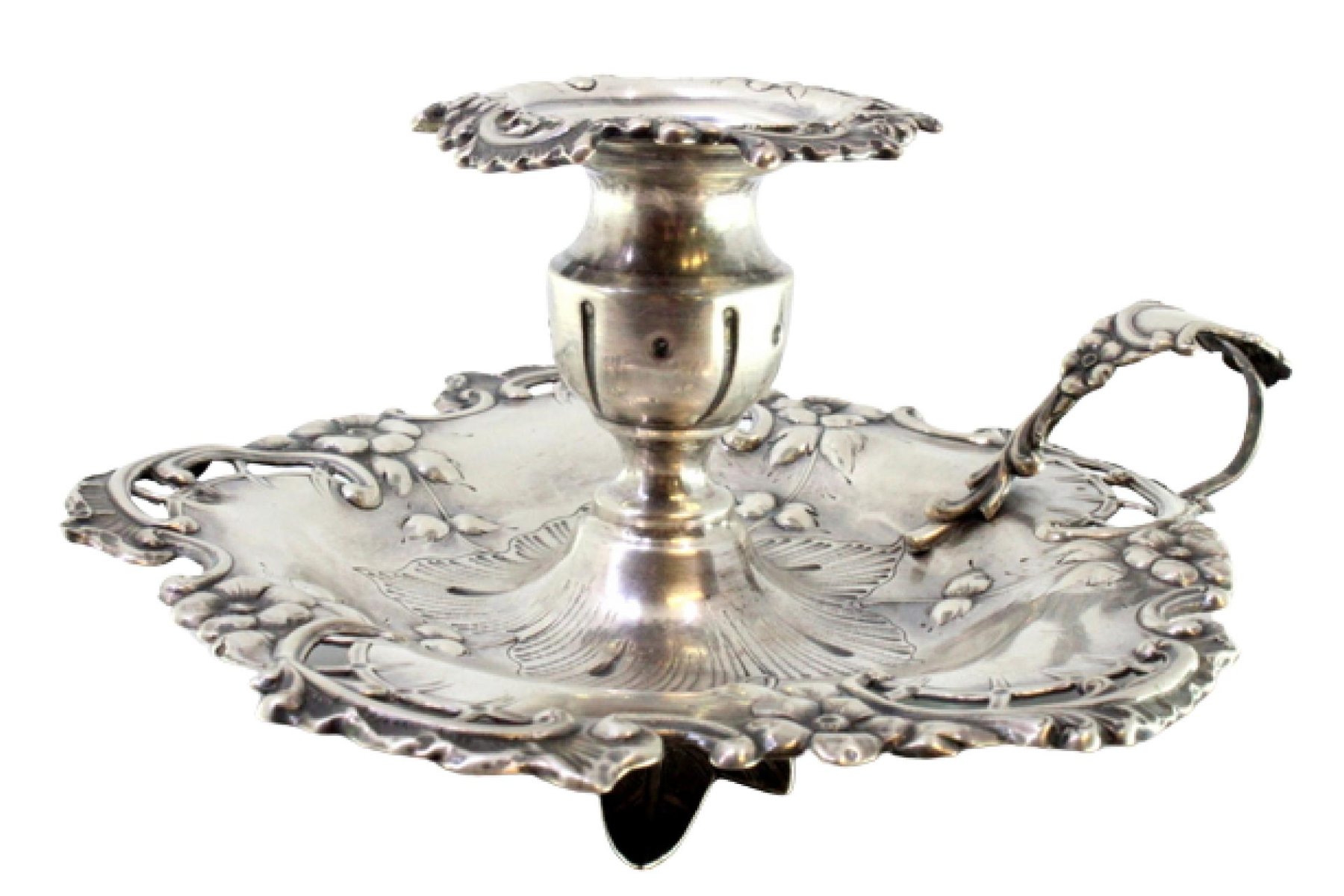 Silver Paddle with Floral Motifs for sale at Pamono