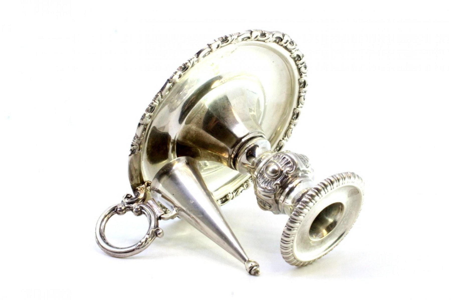 Silver Paddle with Edge Reliefs, Shaft and Flame Arrestor for sale at ...