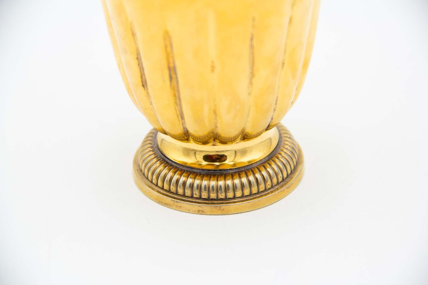 Gold-Plated Silver Cup with Circular Base for sale at Pamono
