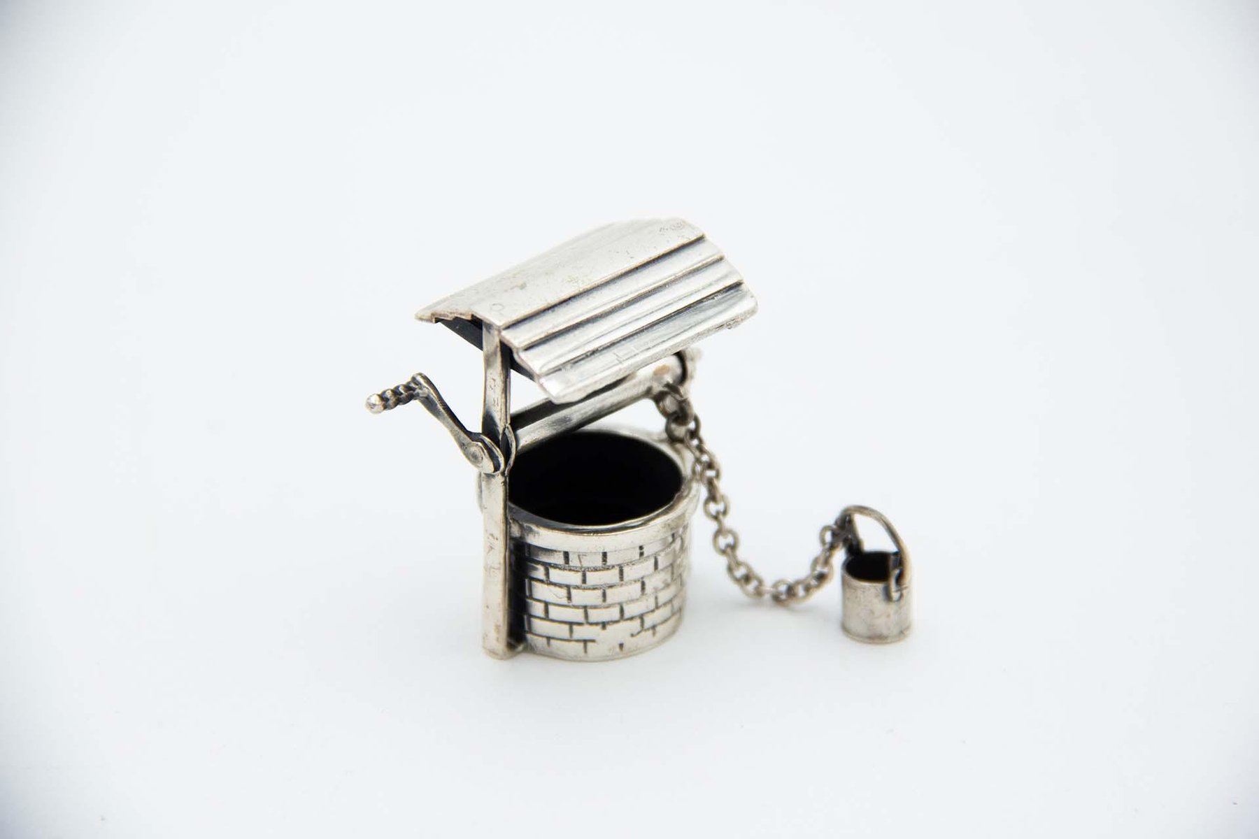 Miniature Silver Well with Accessories for sale at Pamono