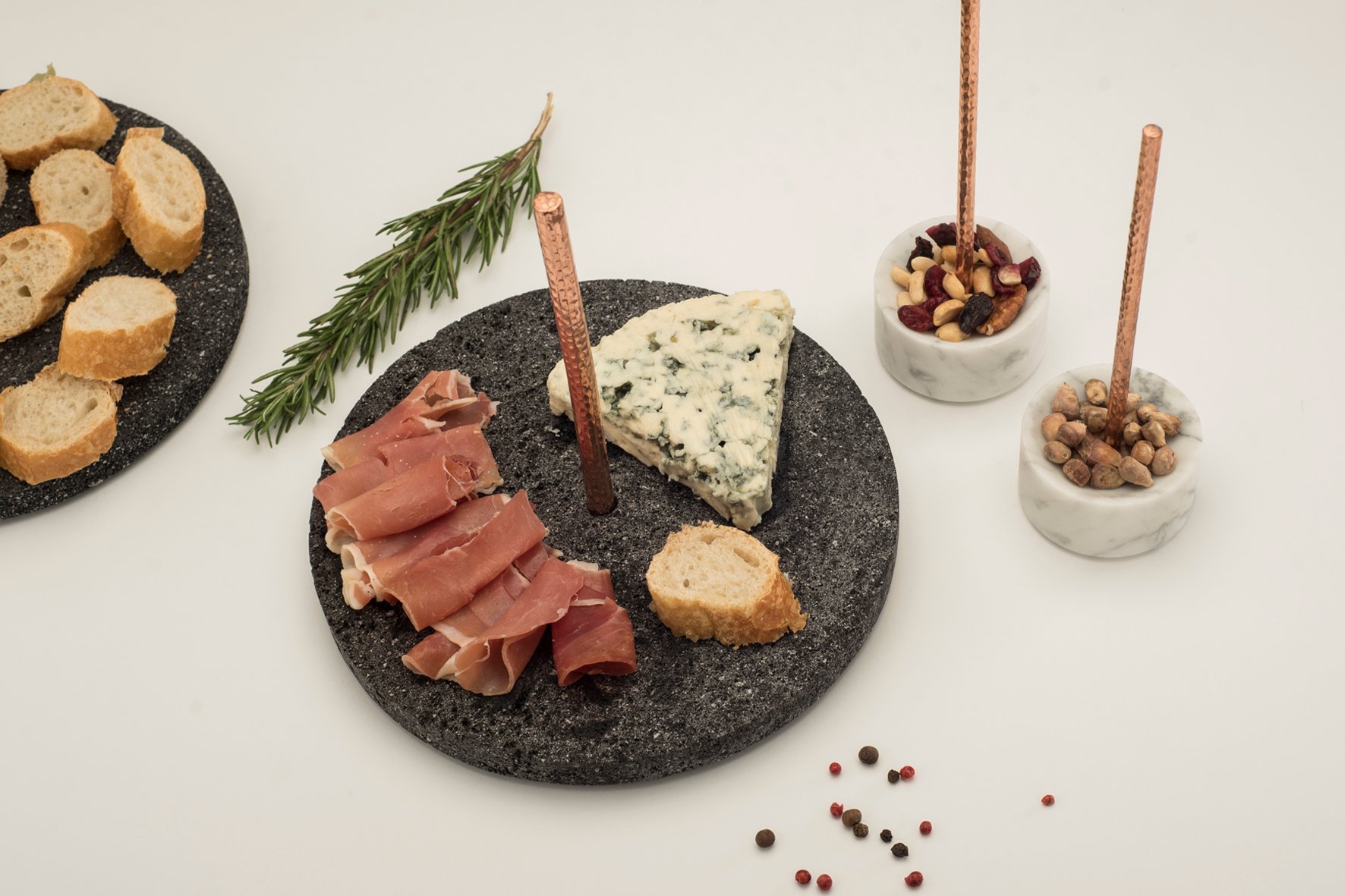 Tribu Volcanic Rock Tray by Caterina Moretti and Alejandra Carmona for ...