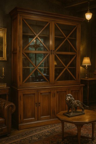 Vintage Cross Display Cabinet for sale at Pamono