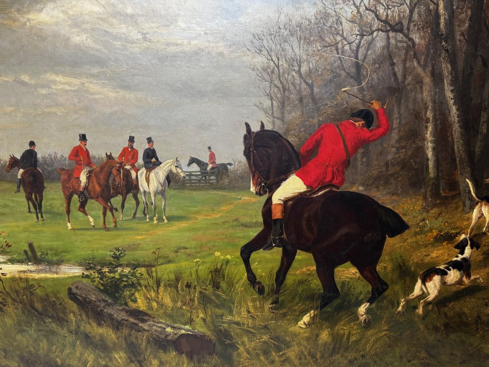 James Albert Buchanan Jay, Victorian Fox Hunt, 1800s, Oil Painting for ...
