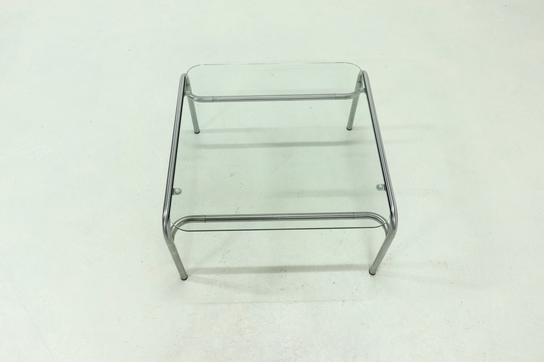 Vintage T18 Tubular Coffee Table by Walter Antonis for T Spectrum ...