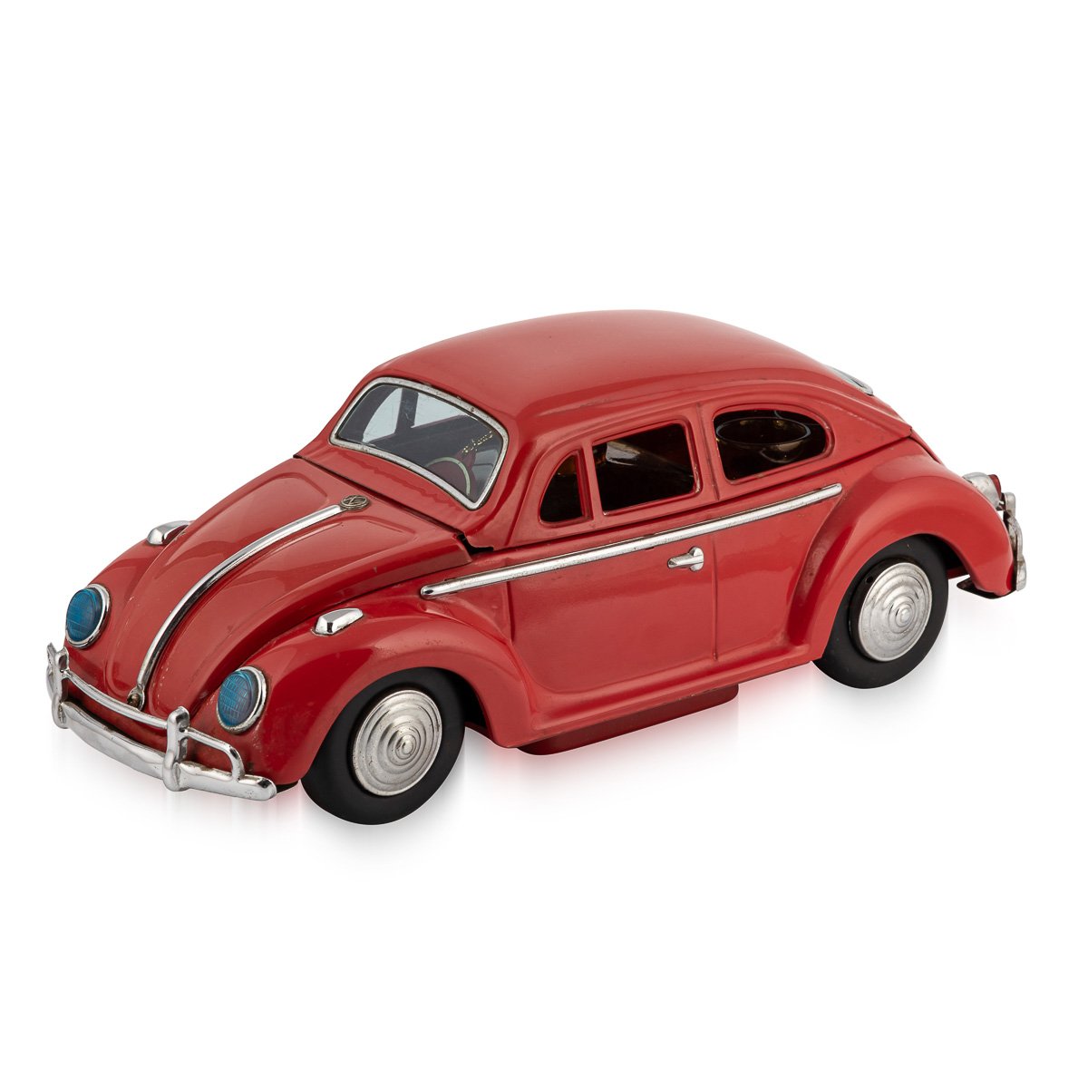 Volkswagen Beetle Model with Hidden Decanter & Shot Glasses 1950s, Set ...