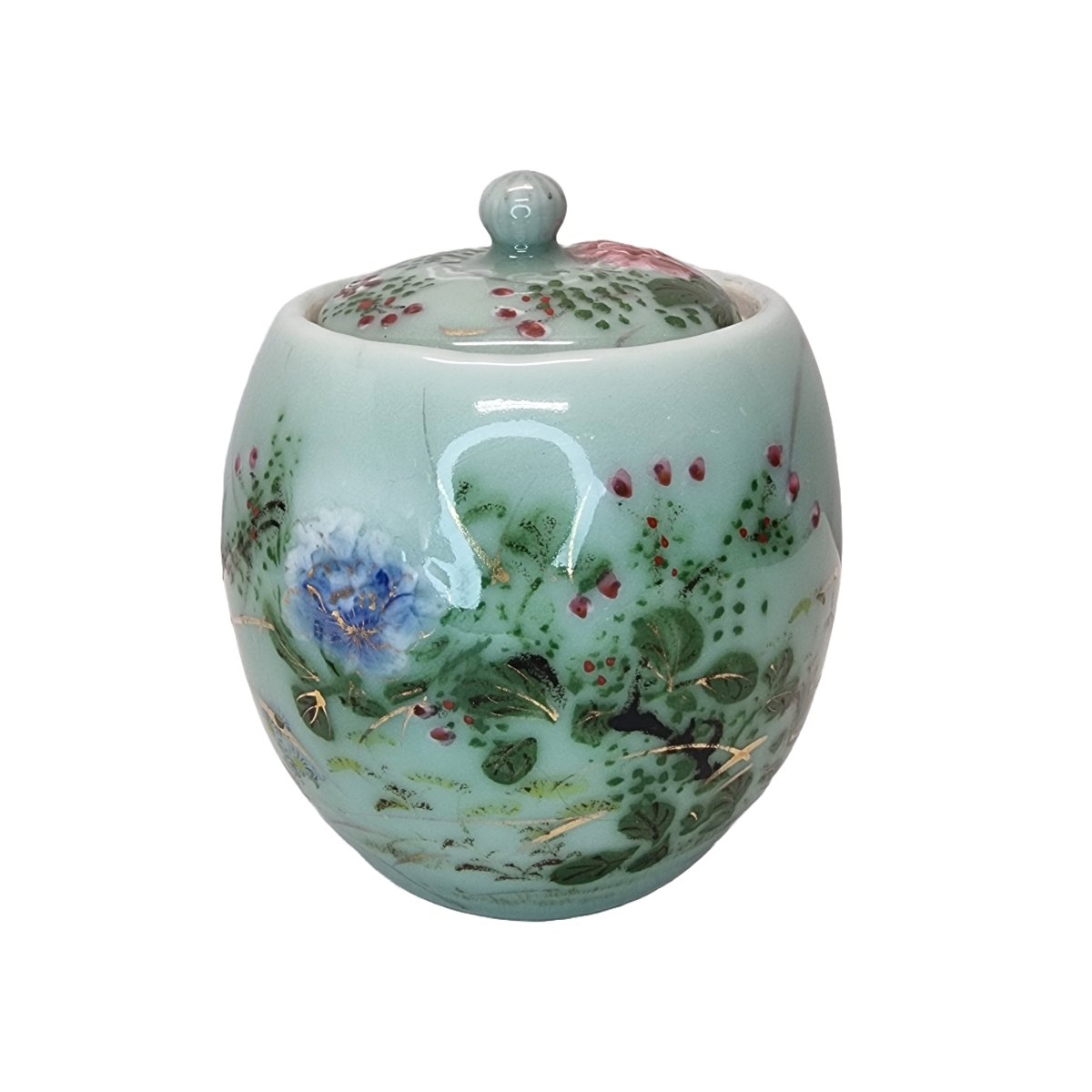 Mid-Century Japanese Porcelain Ginger Jar, 1950s for sale at Pamono