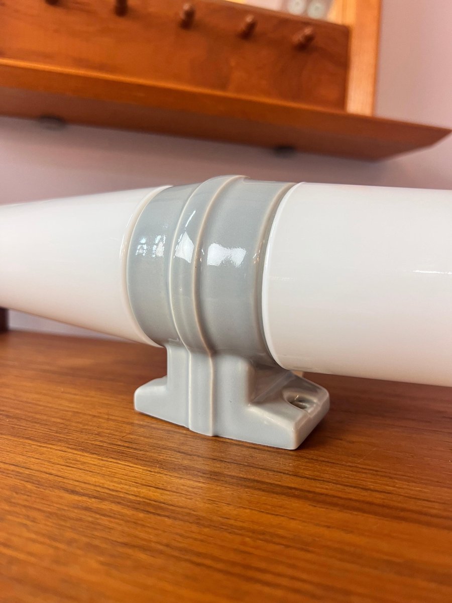 Wall Lamp Model 6060 Light Grey by Sigvard Bernadotte for Ifö for sale ...