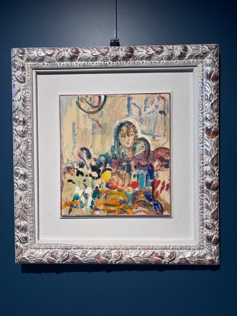 Gleb Savinov, Study for Maternity, 1996, Oil on Board for sale at Pamono