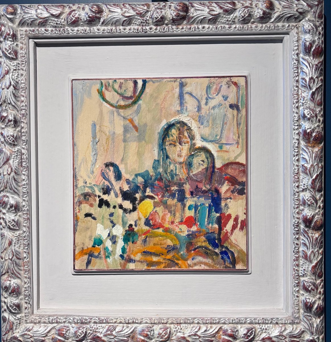 Gleb Savinov, Study for Maternity, 1996, Oil on Board for sale at Pamono