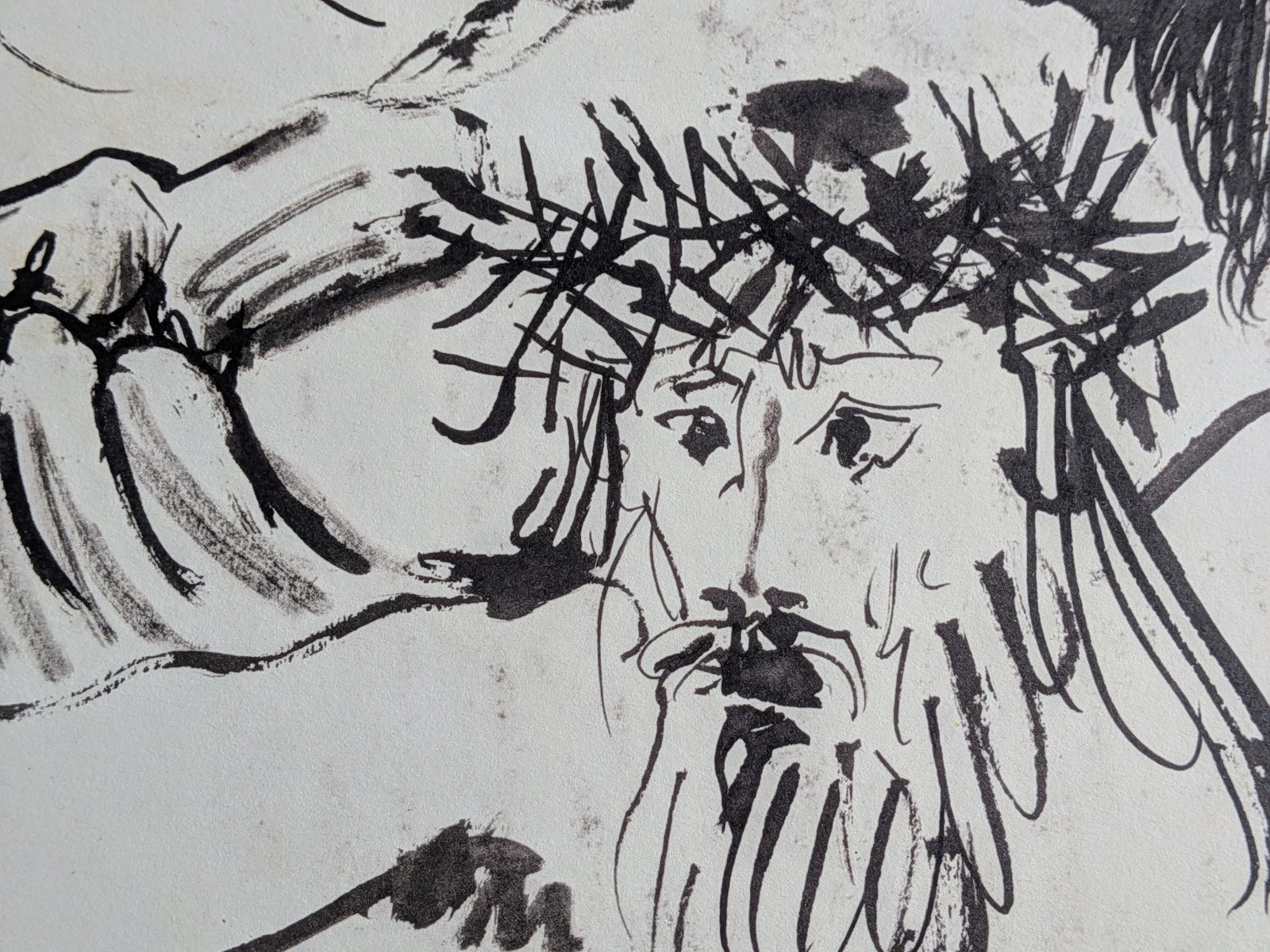 Pablo Picasso, Three Faces of Christ, 1961, Original Photolithograph ...