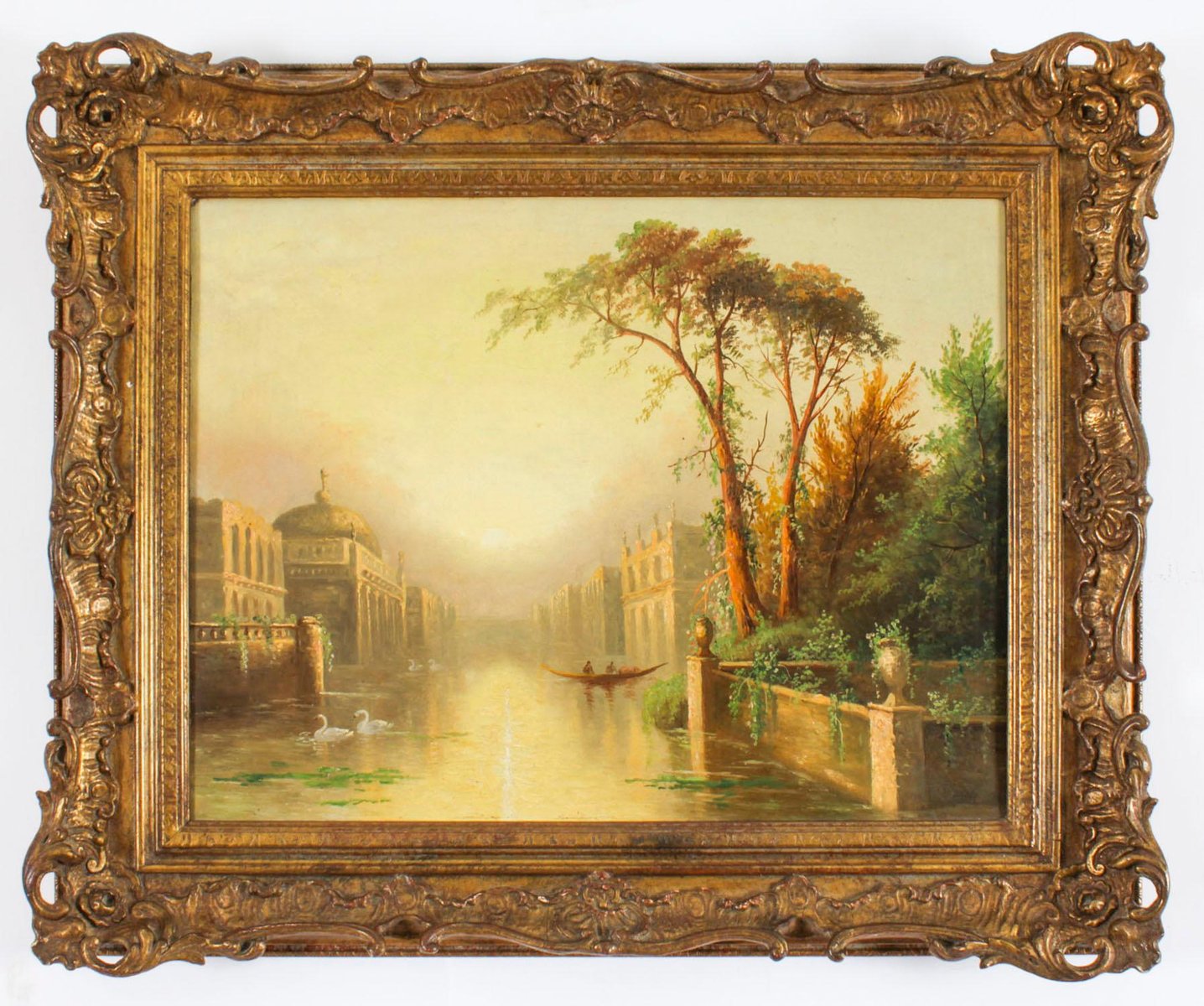 James Salt, Antique Venetian Scenes, 19th Century, Oil on Canvases ...