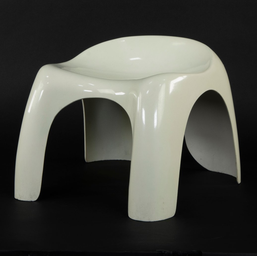 Efebino Stool by Stacy Dukes for Artemide, Italy, 1960s for sale at Pamono