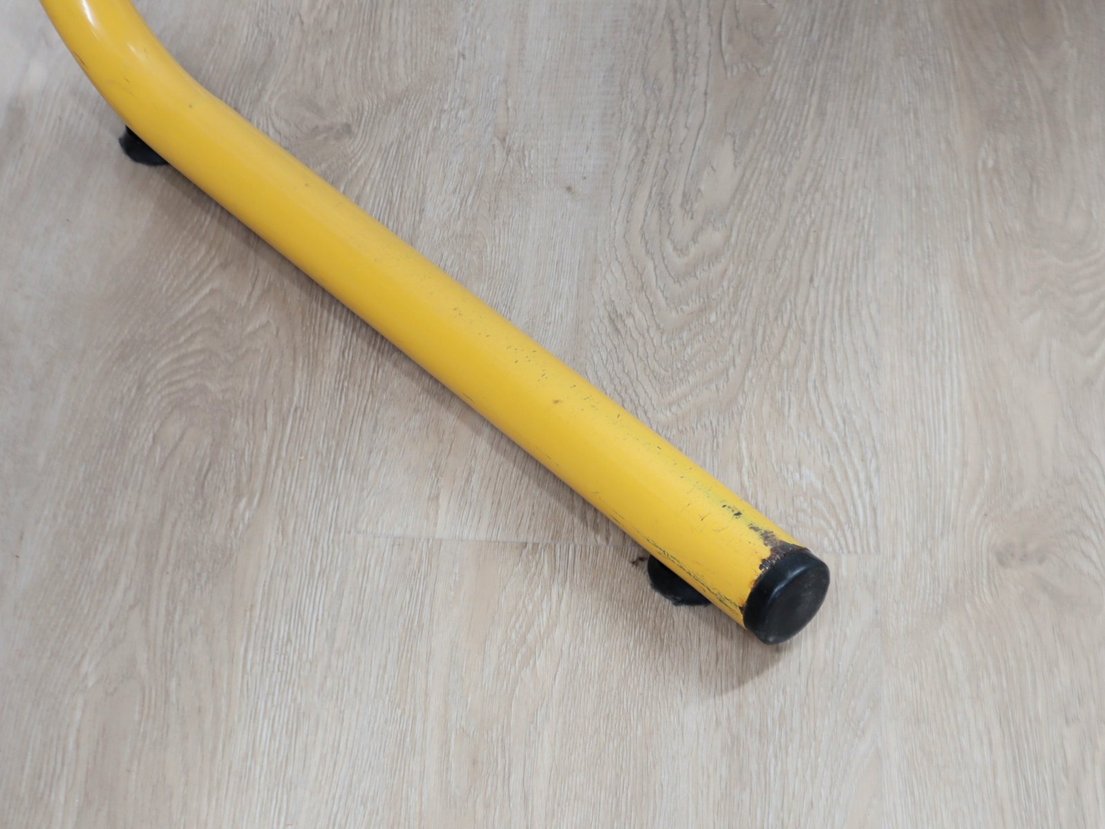Yellow Writing Desk from Bieffeplast, 1960s for sale at Pamono