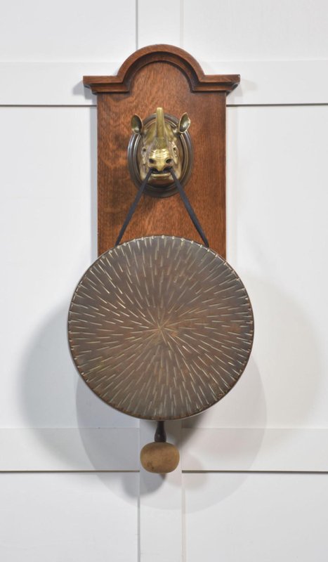 Wall Hanging Dinner Gong, 1890s for sale at Pamono