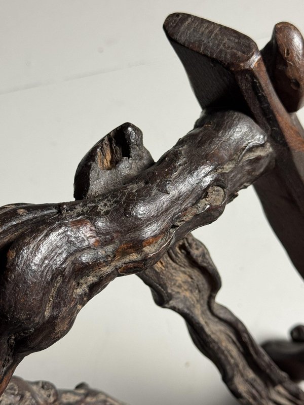 Rustic Magazine Rack in Terracotta Color for sale at Pamono