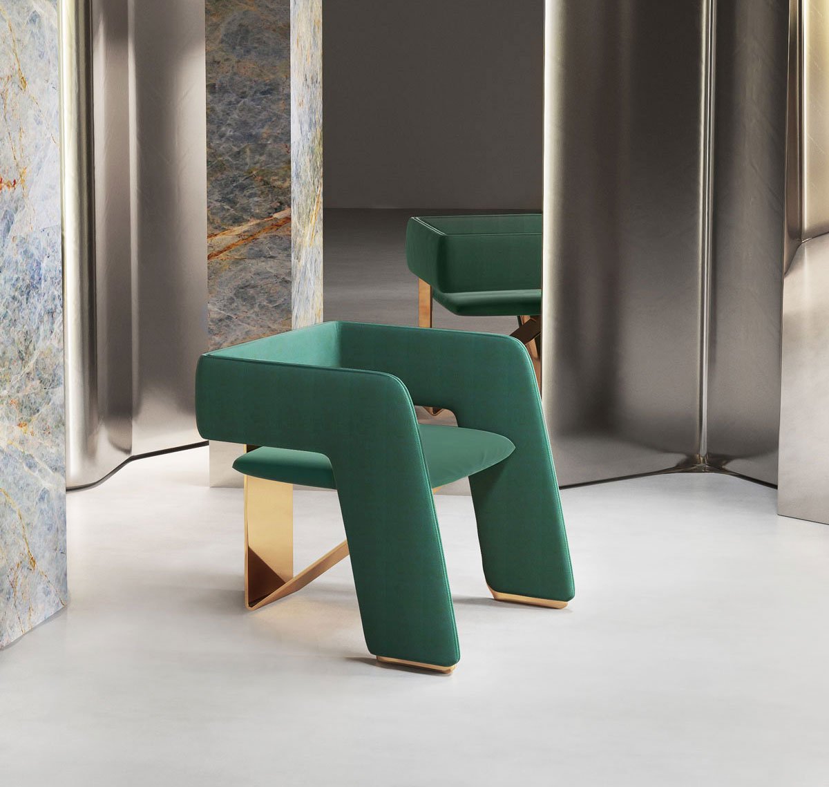 Futura Chair by Alter Ego Studio for sale at Pamono