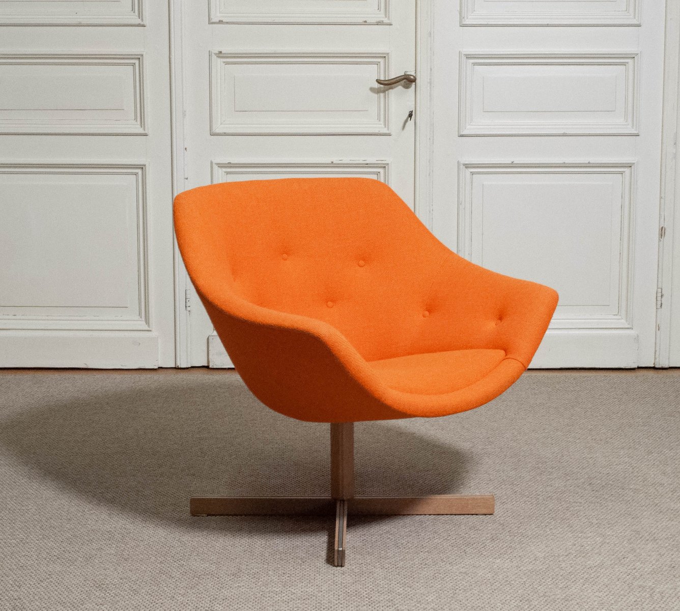 Mandarini Swivel Armchair attributed to Carl Gustaf Hiort and Nanna ...