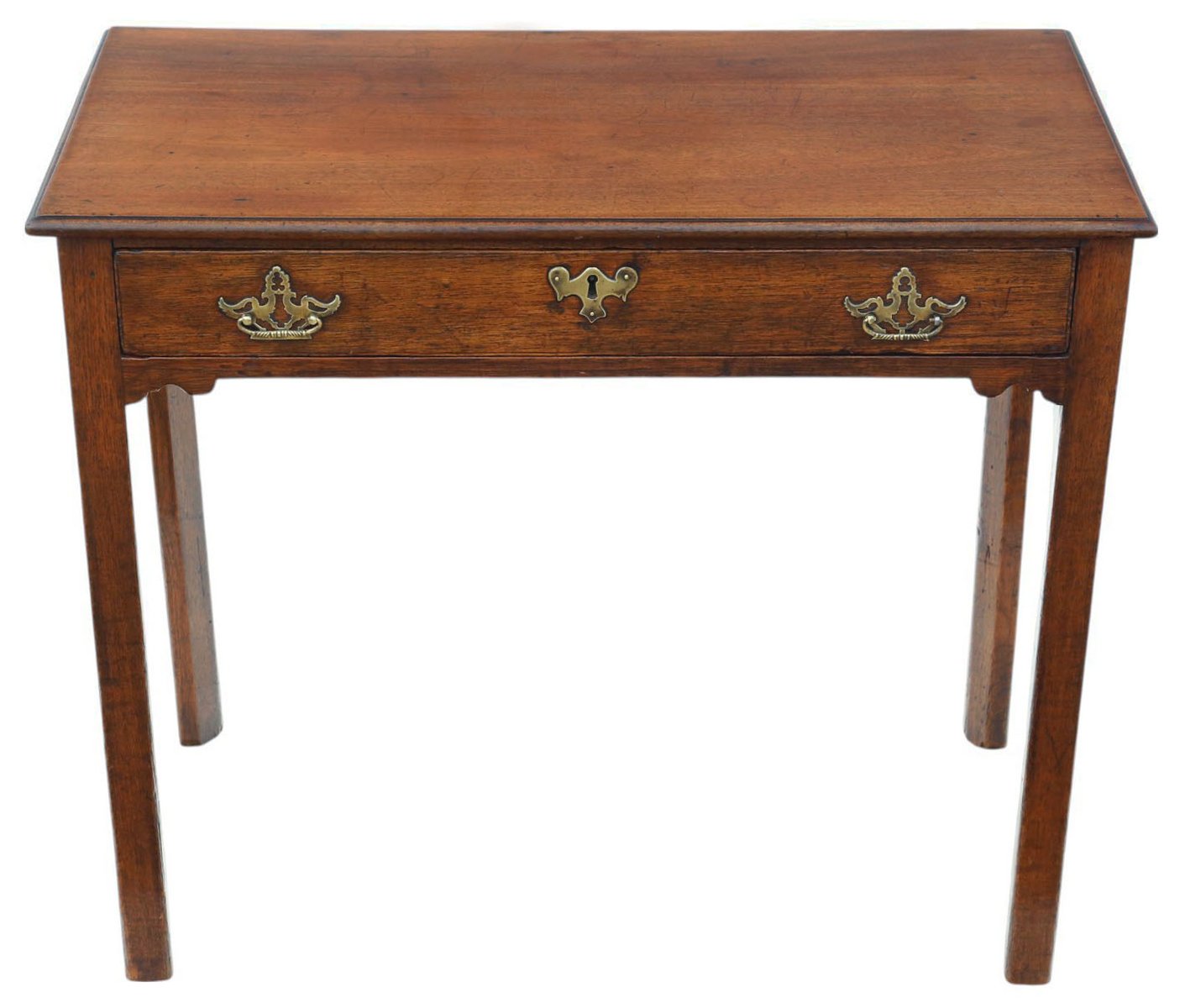 Antique Georgian Mahogany Writing Desk, 1800s for sale at Pamono