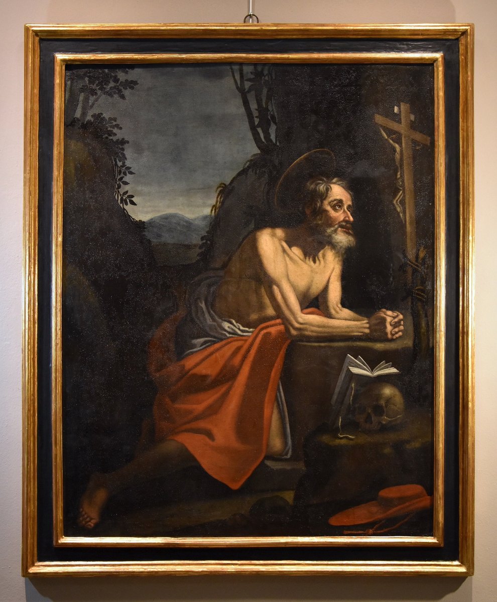 Hendrick de Somer / Enrico Fiammingo, Saint Jerome, 1630, Oil on Canvas ...