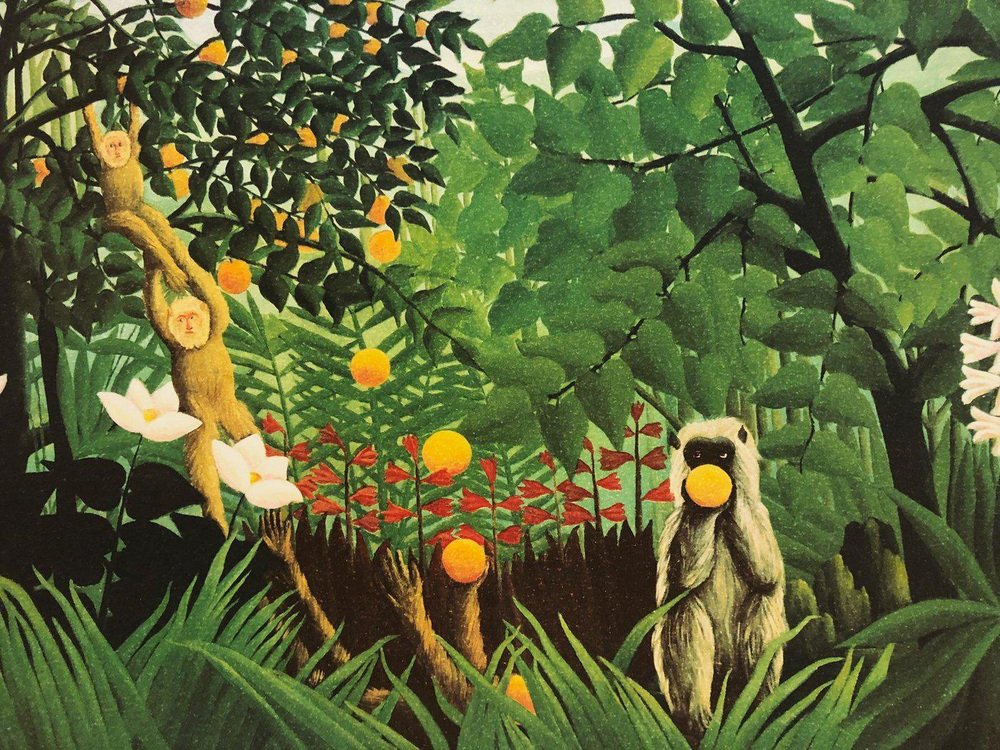 Henri Rousseau, Paysage Éxotique, 1980, Lithograph for sale at Pamono