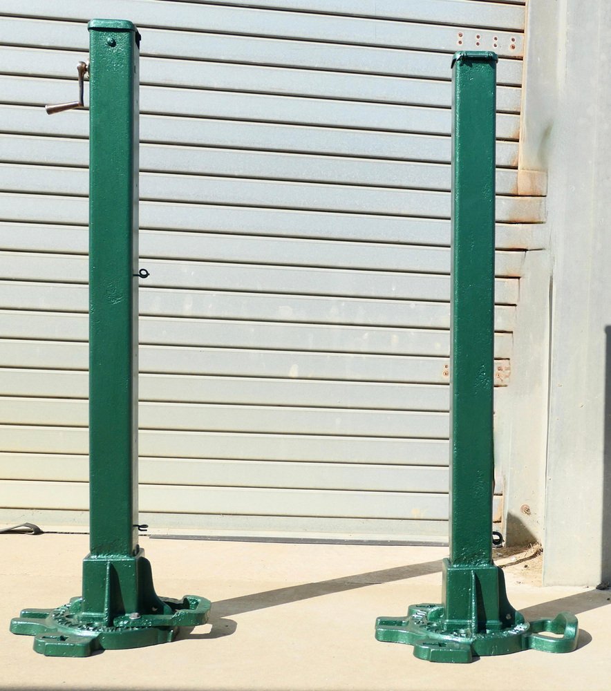 Edwardian Metal Tennis Court Net Posts by FH. Ayres, 1905 for sale at ...