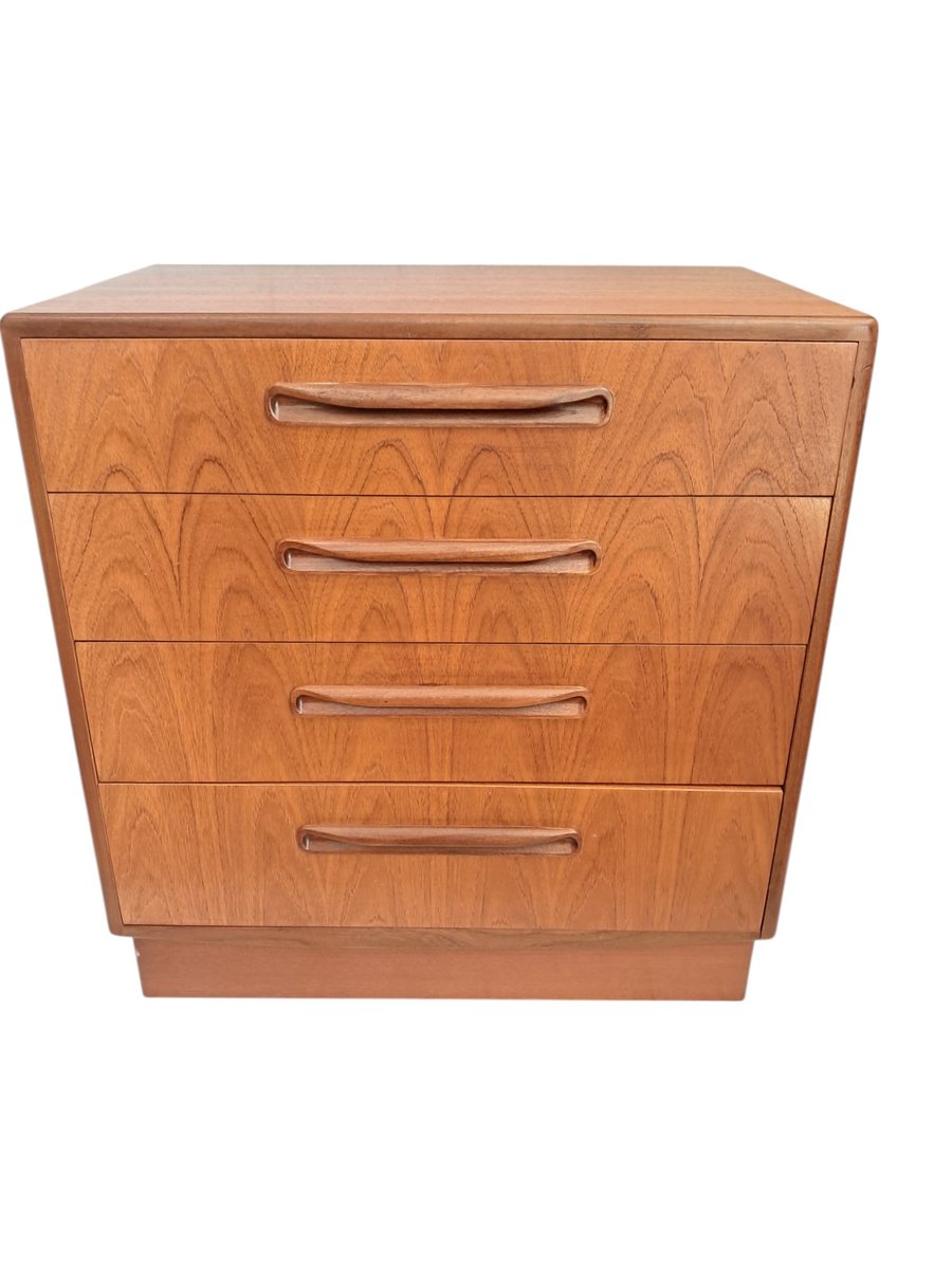 Mid-Century Modern Fresco Chest of Drawers in Teak from G-Plan, 1960s ...