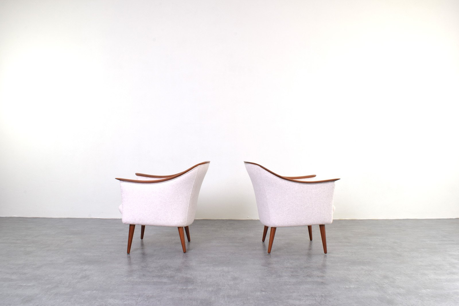 Mid-Century Modern Norwegian Teak Chairs by Fredrik A. Kayser for Vatne ...
