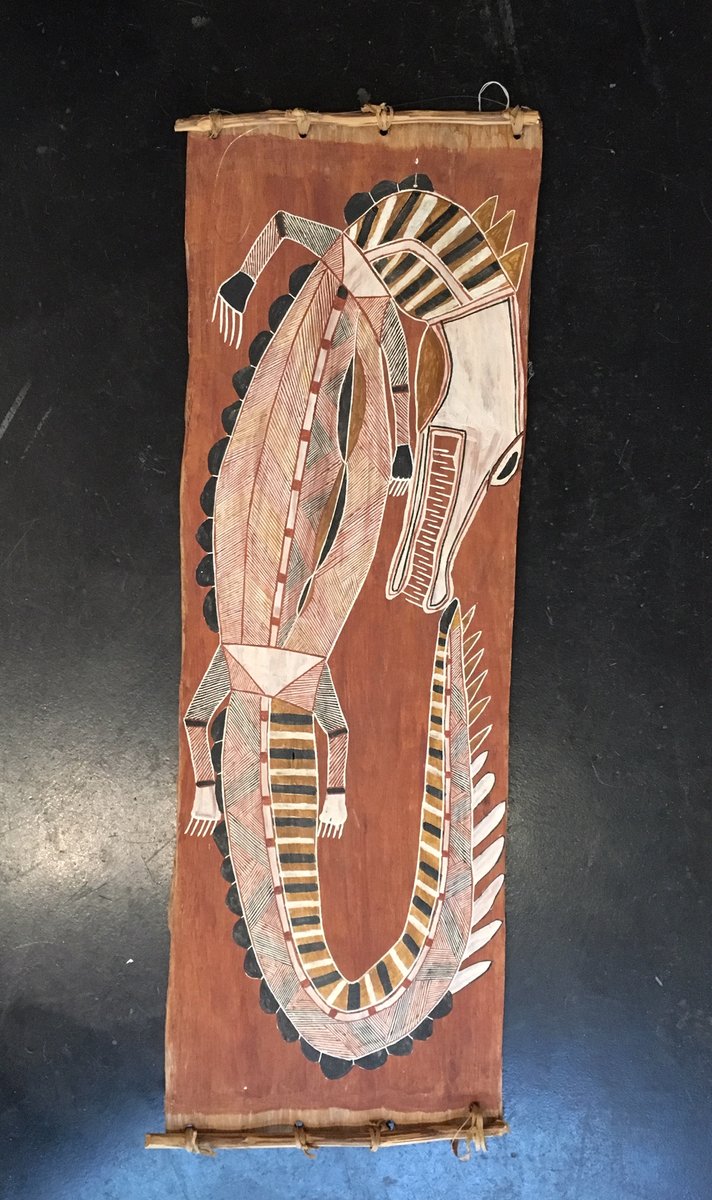 Bilinyara Nabegeyo, Aboriginal Artwork, 1980s, Natural Earth Pigments ...