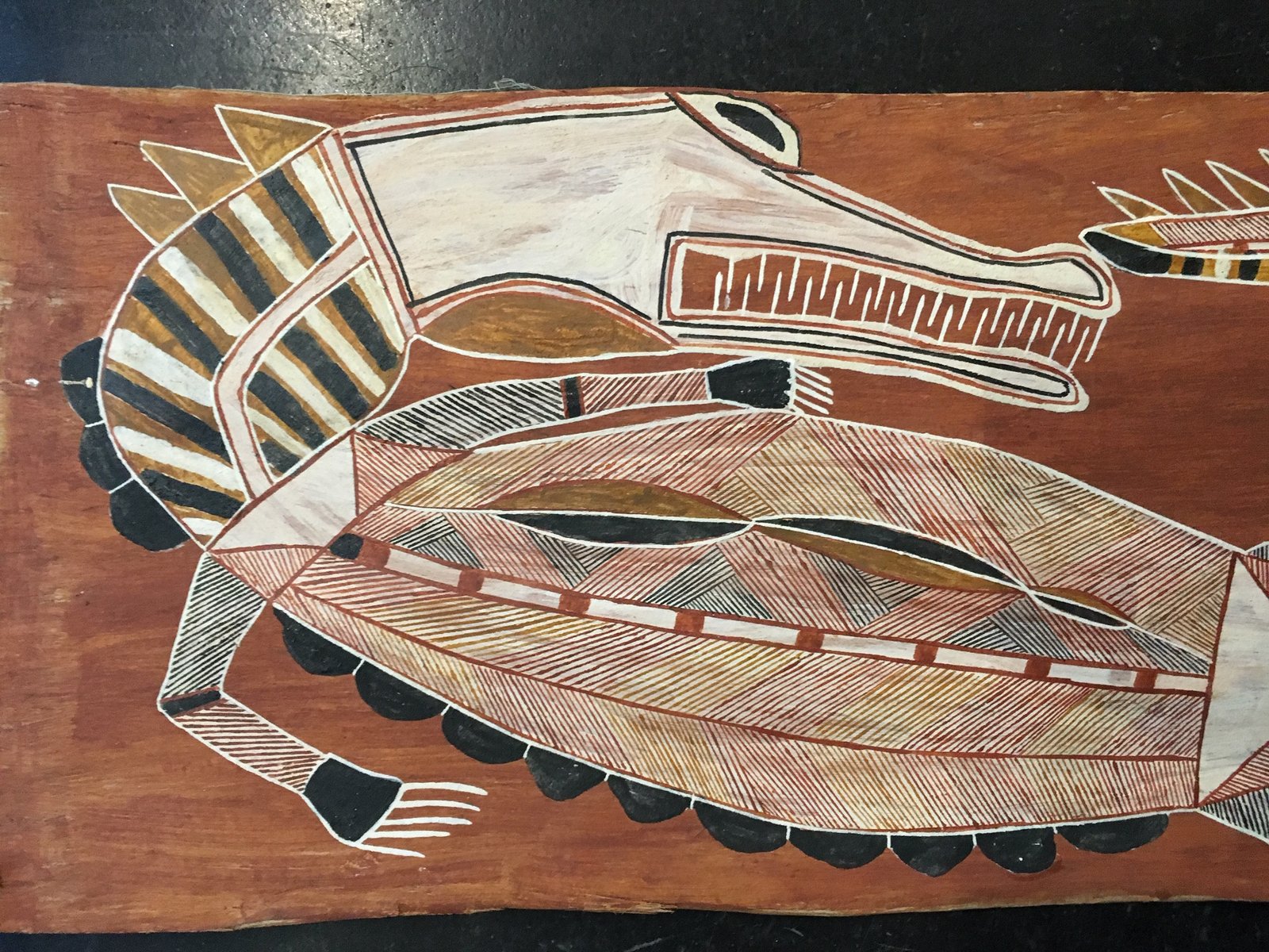 Bilinyara Nabegeyo, Aboriginal Artwork, 1980s, Natural Earth Pigments ...