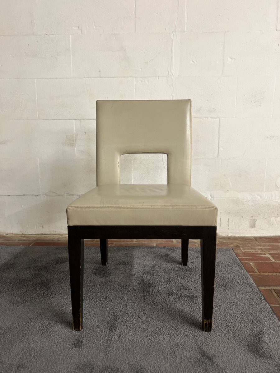 Velin Dining Chairs by Christian Liaigre, Set of 6 for sale at Pamono