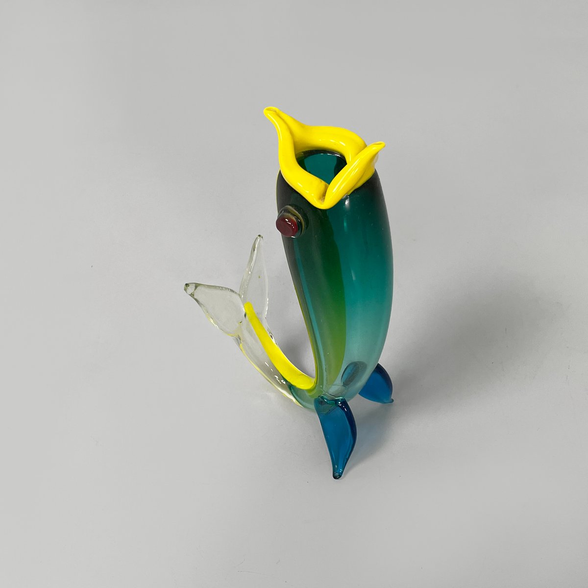 Italian Modern Murano Glass Fish Sculpture by Fulvio Bianconi for ...