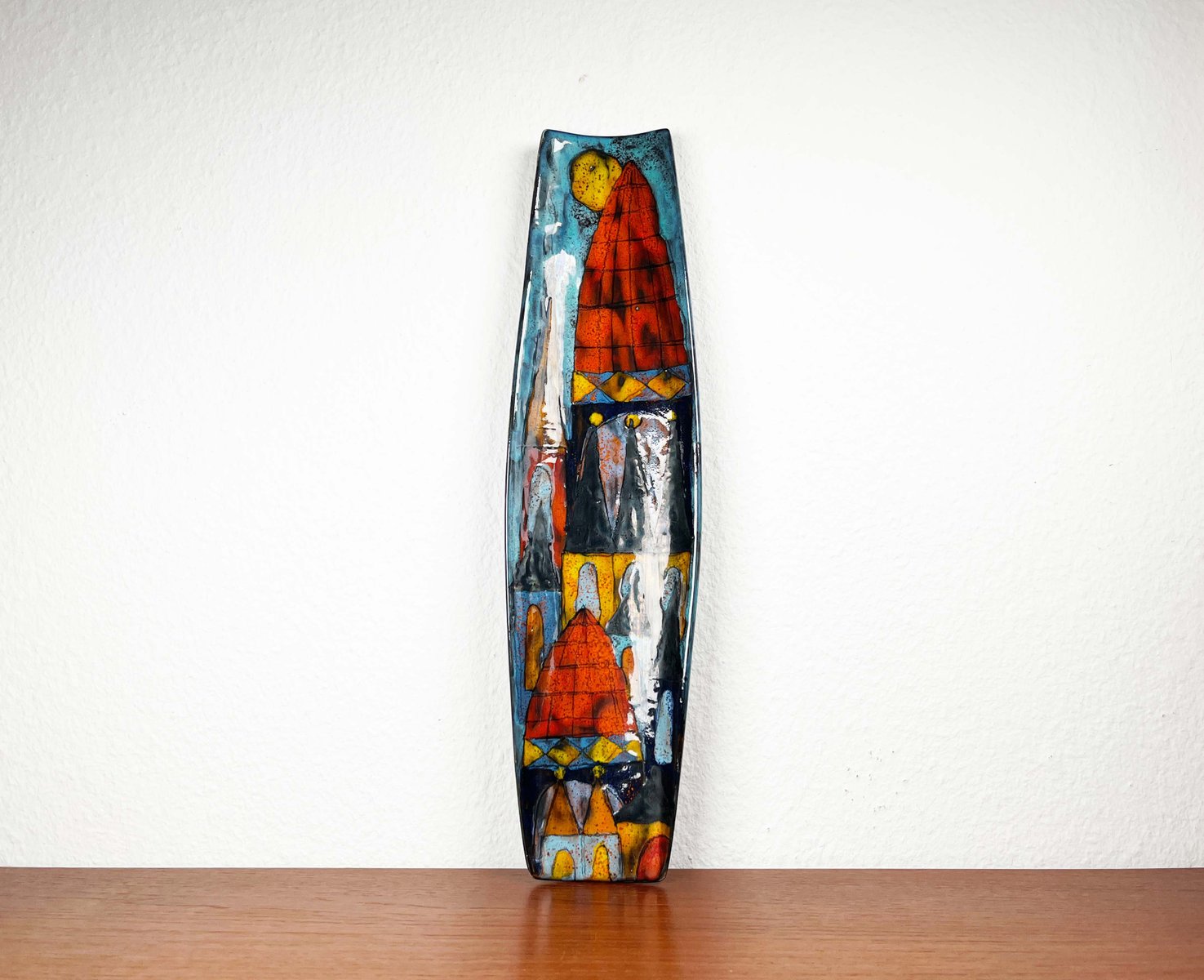 Mid-Century Modern Italian Studio Pottery Wall Plate from Antonio ...